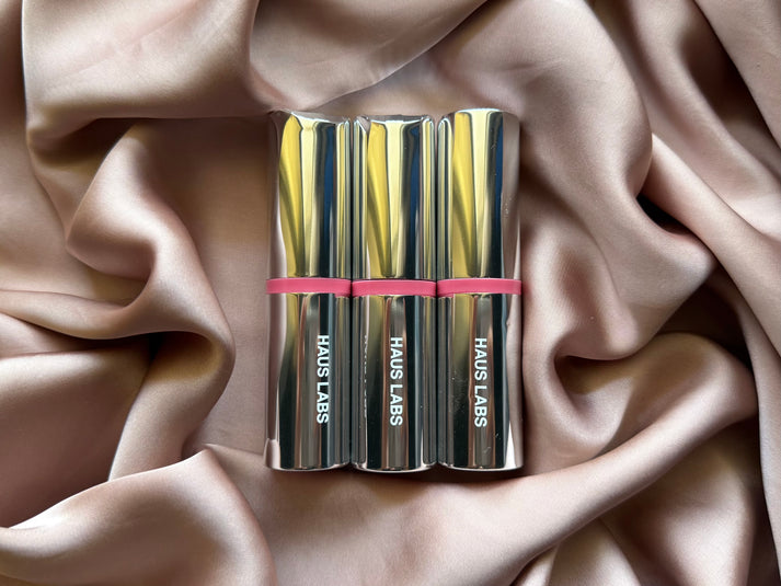 HAUS LABS BY LADY GAGA Color Fuse Longwear Hydrating Glassy Lip + Chee ...